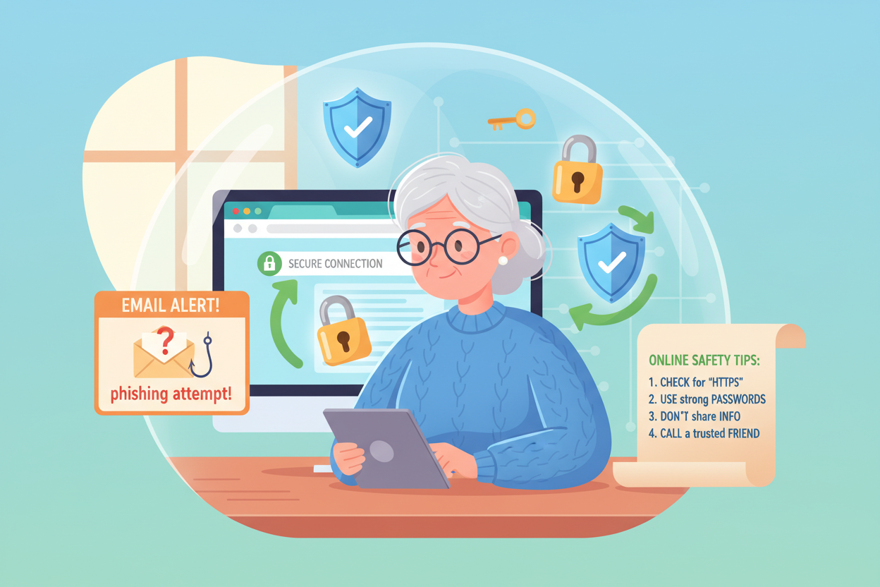 Online Safety & Fraud Protection for Pensioners – Eldoraine